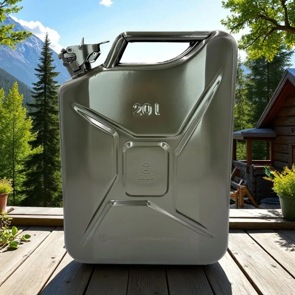 5 Gallon (20 Liter) (Army Green) Metal Gelg Jerry Can