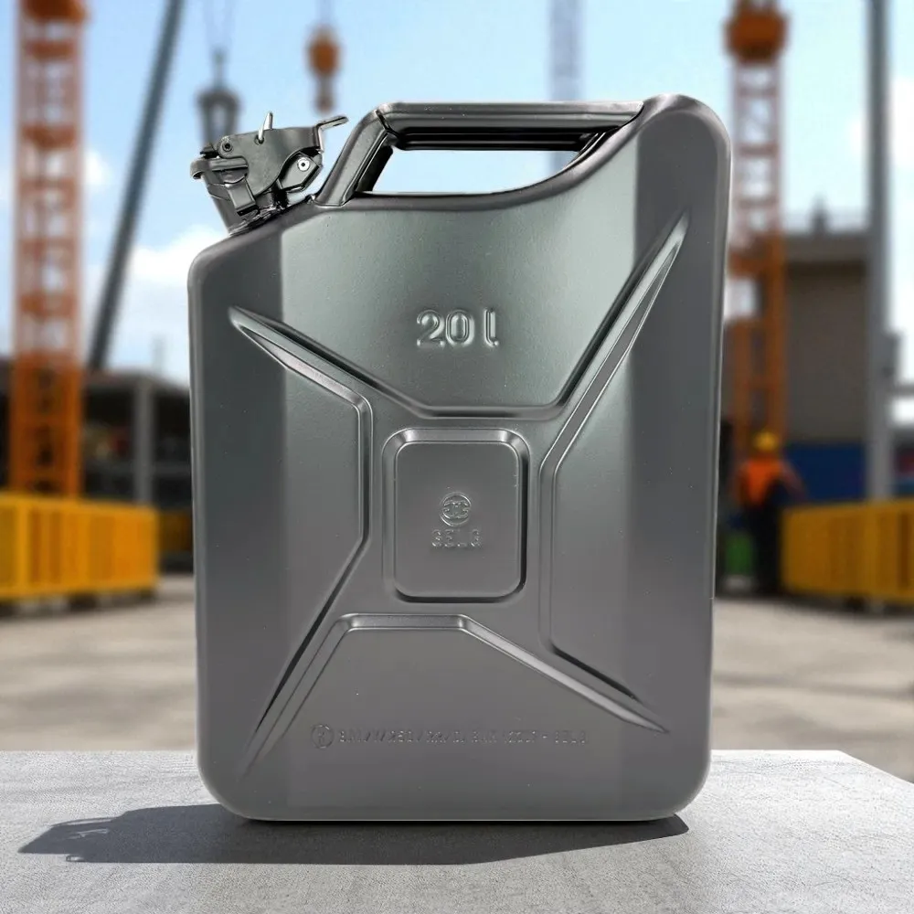 5 Gallon (20 Liter) (Army Green) Metal Gelg Jerry Can